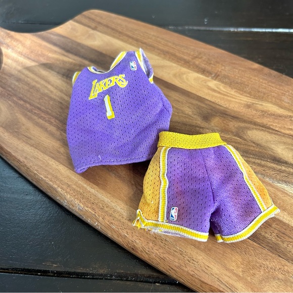 NBA | Toys | Nba Lakers Barbie Vintage Basketball Outfit Set | Poshmark